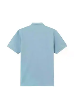 Stone Island Logo-patch Polo Shirt - Blue
