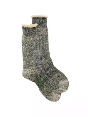 Anonymous Ism X Gohemp Ribbed Ankle Socks - Black