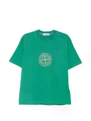 Stone Island Logo T-shirt - Green