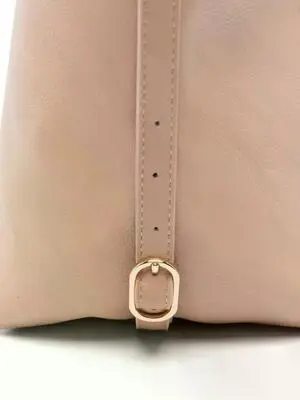 THEMOIRE Tallia Handle Tote Bag - Neutrals