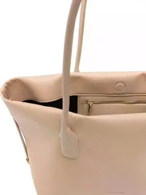 THEMOIRE Tallia Handle Tote Bag - Neutrals