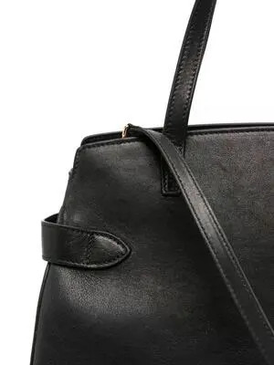 HIDESINS Leather Tote Bag - Black