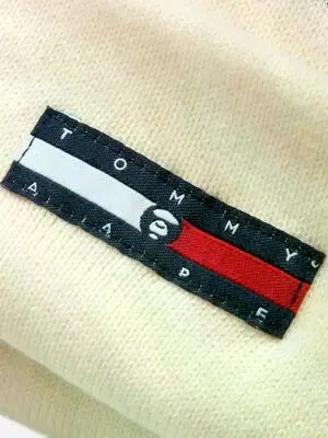 AAPE BY *A BATHING APE X Tommy Logo Beanie