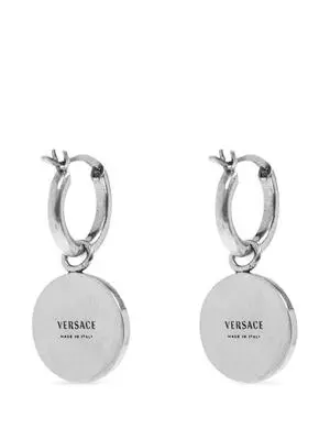 Versace Medusa Medallion Drop Earrings