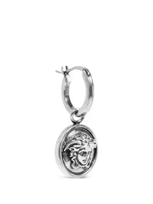Versace Medusa Medallion Drop Earrings