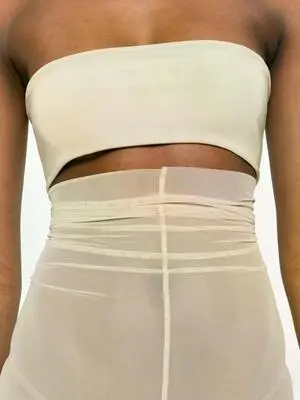 Rick Owens High-waisted Stretch Shorts