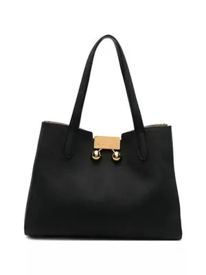 Marni Leather Tote Bag - Black