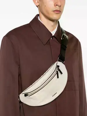 JIL SANDER Logo-print Belt Bag - Neutrals