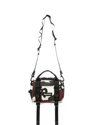 Supreme Camouflage-print Shoulder Bag - Black