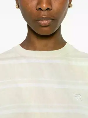 ERMANNO FIRENZE Striped Short-sleeve T-shirt