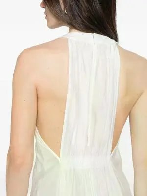 ERMANNO FIRENZE Embroidered Maxi Dress - White