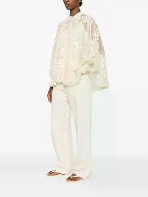 ERMANNO FIRENZE Floral Blouse