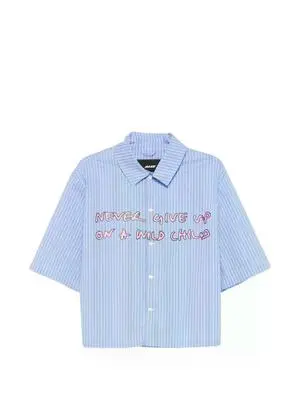 ALIS Striped Short Sleeve Shirt