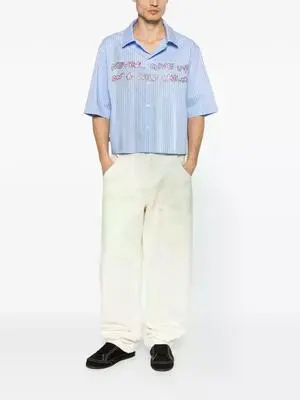 ALIS Striped Short Sleeve Shirt