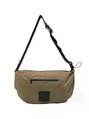 OFF GRID Logo-patch Messenger Bag