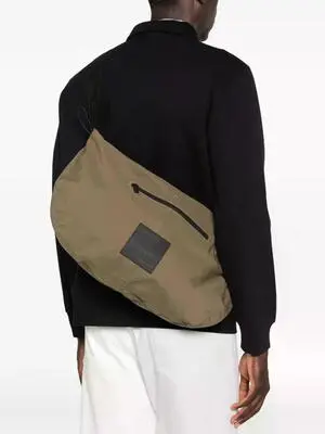 OFF GRID Logo-patch Messenger Bag