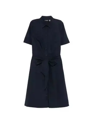 Ralph Lauren Tie-waist Shirt Midi Dress