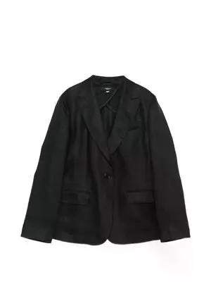 Max Mara Single-breasted Blazer - Black