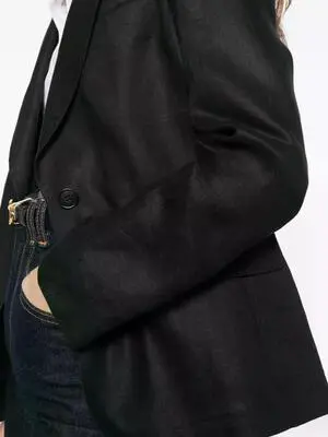 Max Mara Single-breasted Blazer - Black
