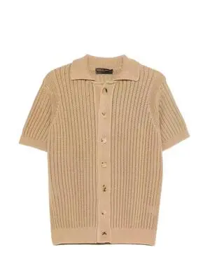FILIPPO DE LAURENTIIS Buttoned Knitted Shirt