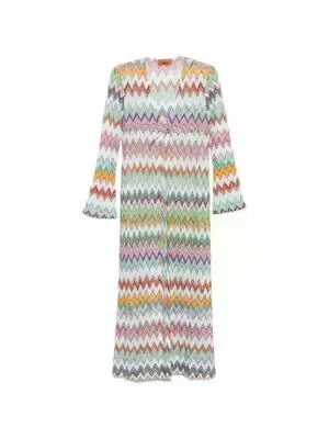 Missoni Zigzag Beach Cover-up - White