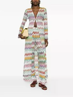 Missoni Zigzag Beach Cover-up - White