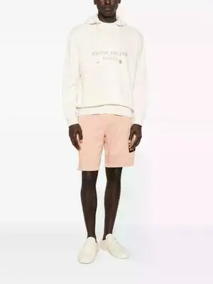 Stone Island Drawstring Cargo Shorts - Pink
