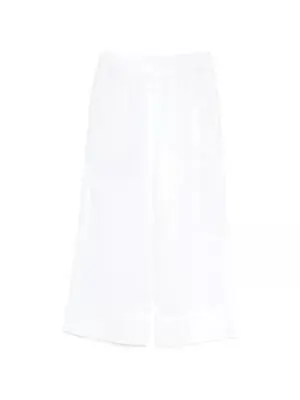 XACUS Elasticated Waist Trousers - White