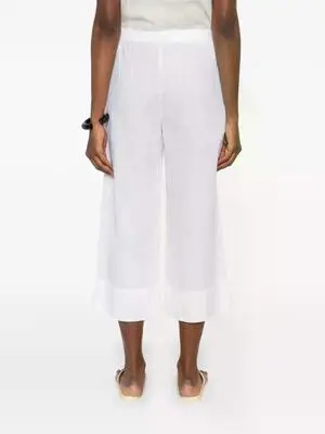 XACUS Elasticated Waist Trousers - White