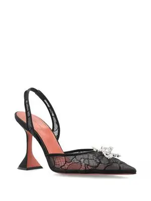 Amina Muaddi Rosie Slingback Pumps