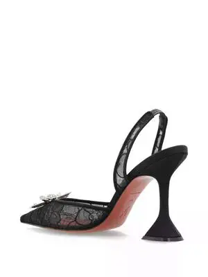 Amina Muaddi Rosie Slingback Pumps