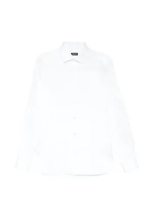 Zegna Buttoned Shirt - White