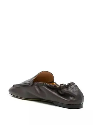 ODISSI Juno Round-toe Loafers - Brown