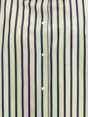 SARA ROKA Striped Pocket Shirt