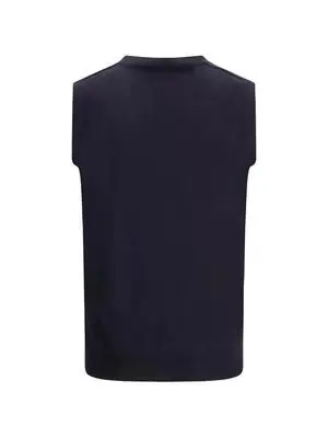 ARAGONA V-neck Sleeveless Cardigan