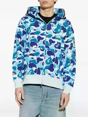 A BATHING APE Camouflage-print Hoodie