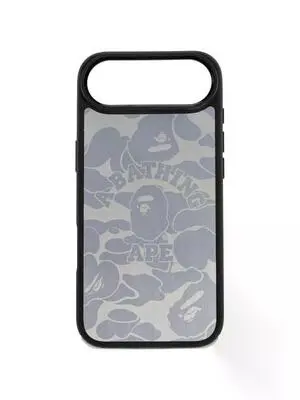 A BATHING APE Camo Mode Iphone 17 Phone Case - Black