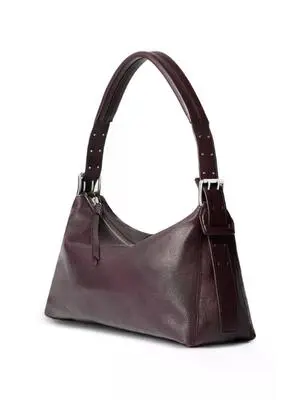 LEMAIRE Belted Leather Tote - Brown