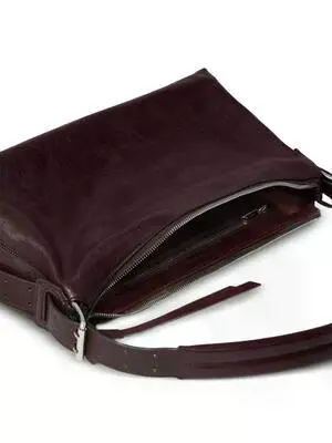 LEMAIRE Belted Leather Tote - Brown