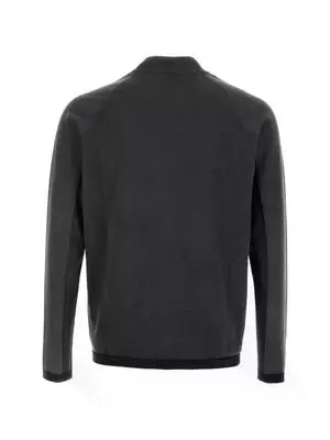 Stone Island Raglan-sleeve Zipped Sweatshirt