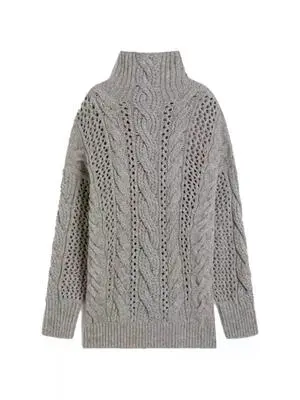 Sportmax Cable-knit Oversized Sweater