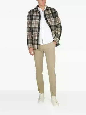 Aspesi Tadao Check-pattern Shirt Jacket