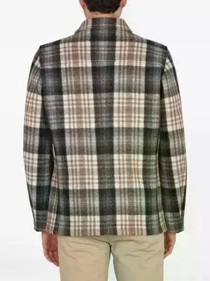 Aspesi Tadao Check-pattern Shirt Jacket