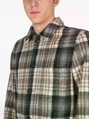 Aspesi Tadao Check-pattern Shirt Jacket