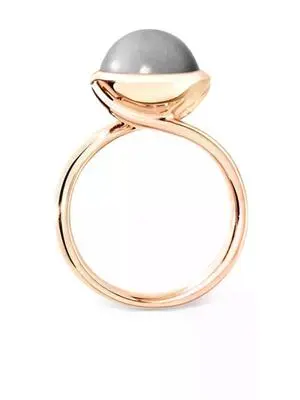 Tamara Comolli 18k Rose Gold Bouton Moonstone Ring - Pink