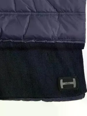 Hogan Logo Knit Scarf