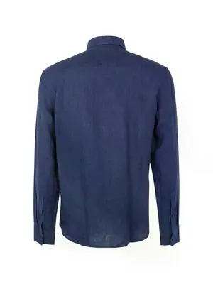 Michael Kors Logo-embroidered Shirt - Blue