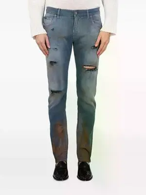 Dolce & Gabbana Ripped Jeans