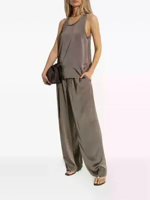 Michael Kors Pleated Trousers - Brown
