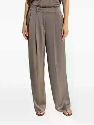 Michael Kors Pleated Trousers - Brown
